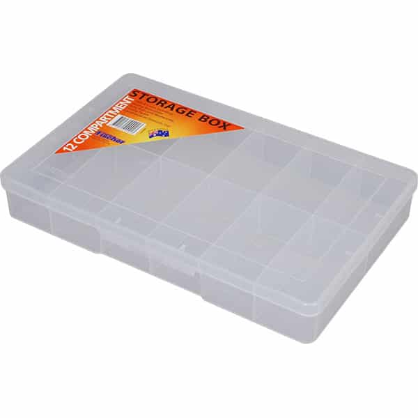 Fischer | 12 Compartment Storage Box | 1H093 – Admerch